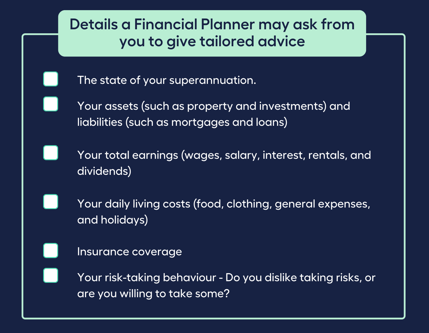Personal Financial Planning Process: What to Expect When Working with a ...