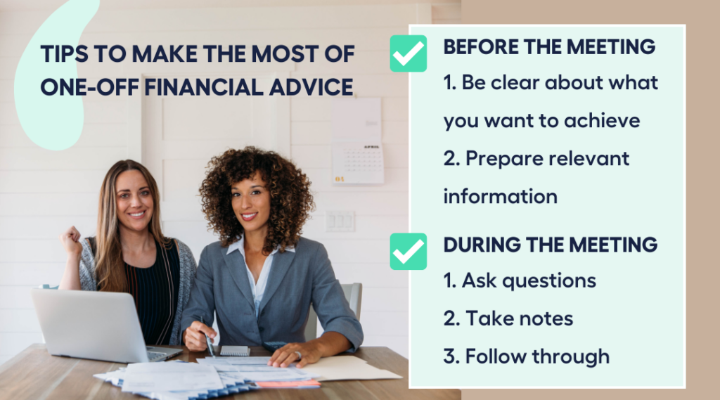 How to Make the Most of One-Off Financial Advice - My Money Sorted