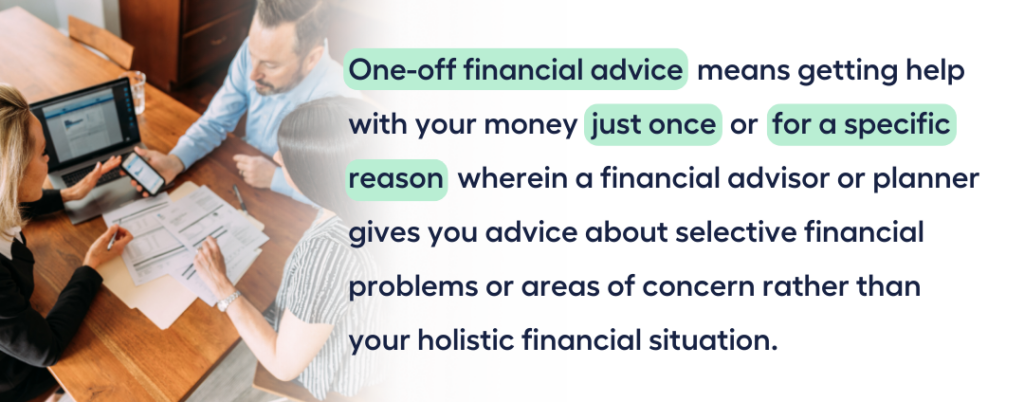 How to Make the Most of One-Off Financial Advice - My Money Sorted